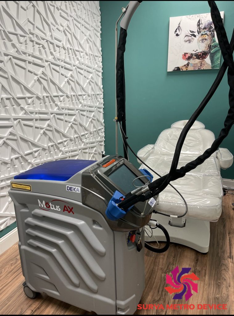 DEKA Motus AX Laser Hair Removal Device - Surya Metro Device