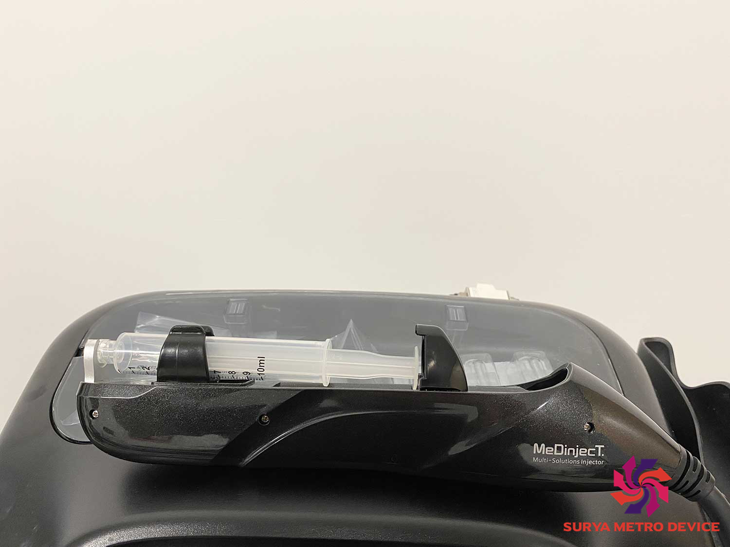 MeDinjecT Automated Digital Syringe Injector - Surya Metro Device