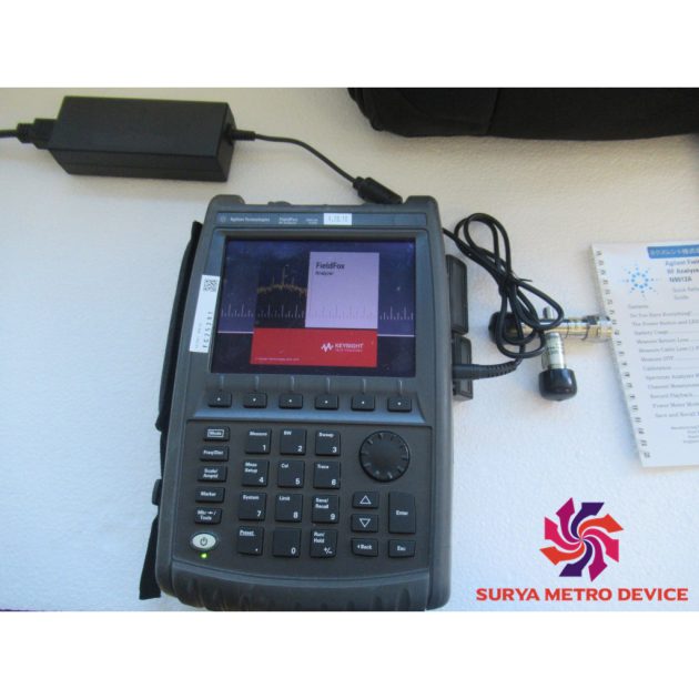 Agilent Keysight N9912A FieldFox 6GHz RF - Surya Metro Device