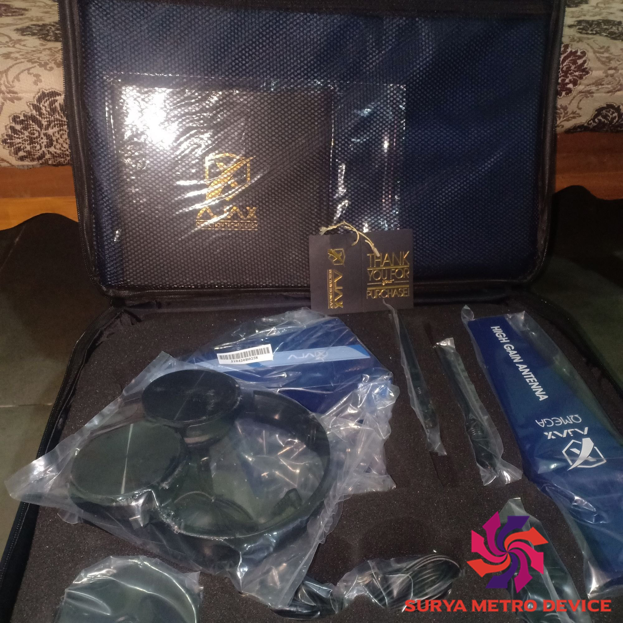 Ajax Detection Omega Underground Water Detector - Surya Metro Device