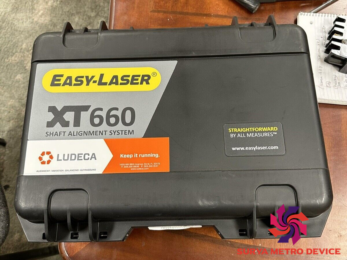 Easy-Laser XT660 – Shaft alignment - Surya Metro Device