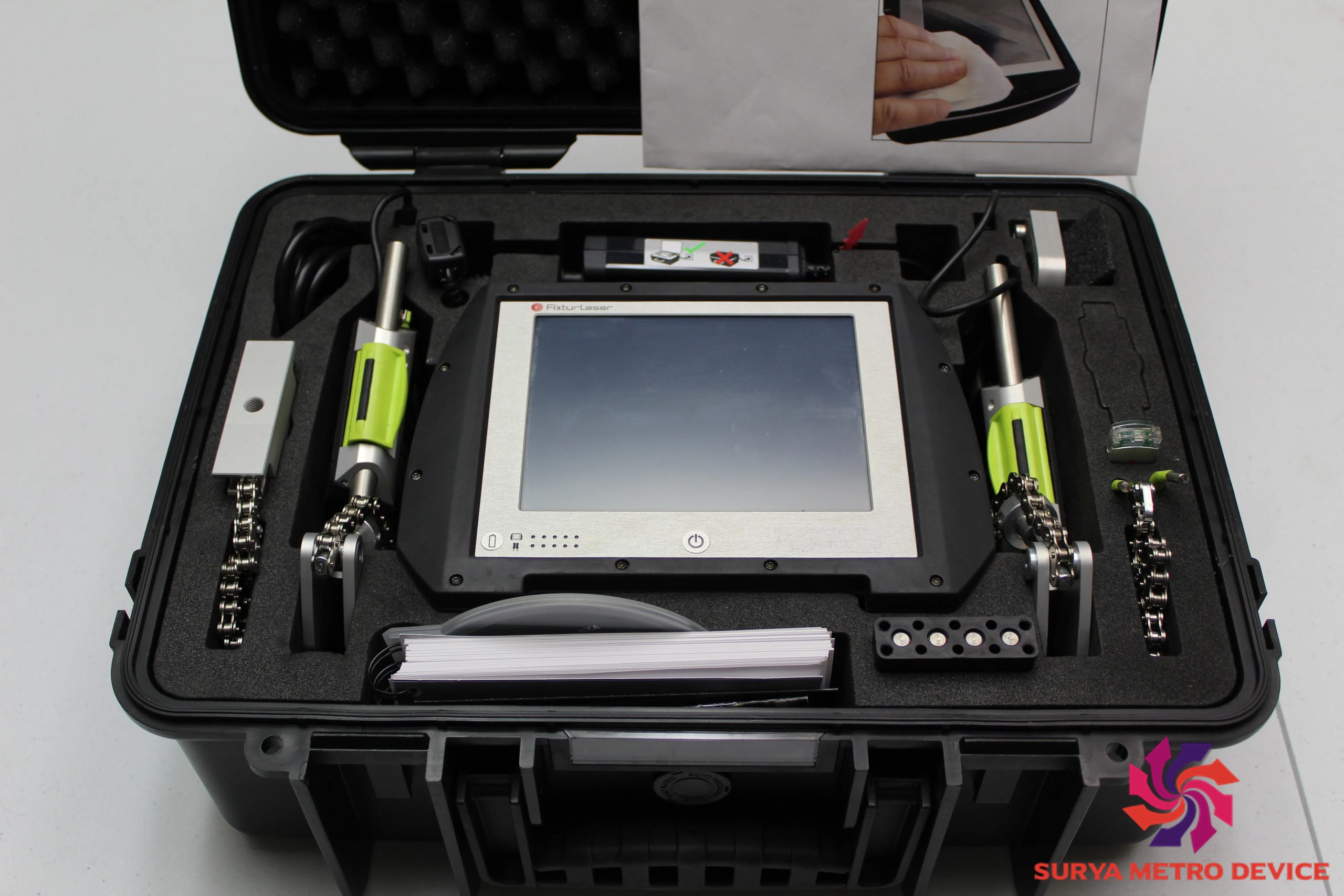 FixturLaser NXA Pro Shaft Alignment System - Surya Metro Device