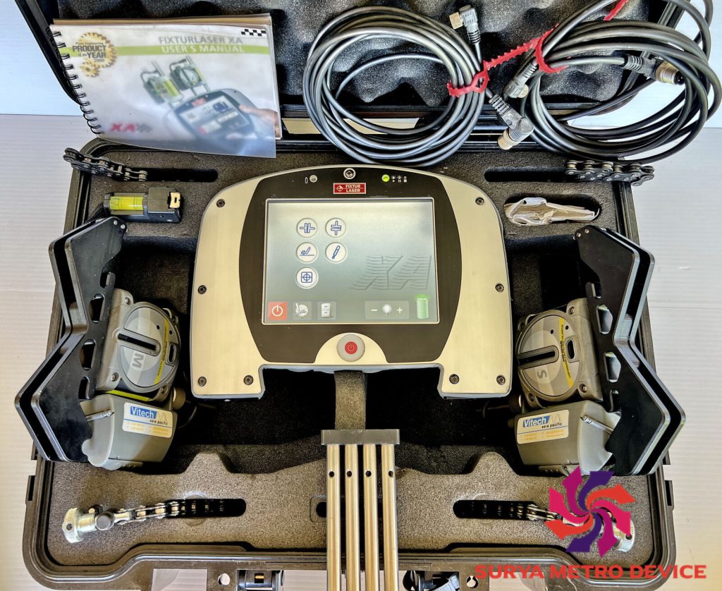 FixturLaser XA Digital laser Shaft Alignment System - Surya Metro Device