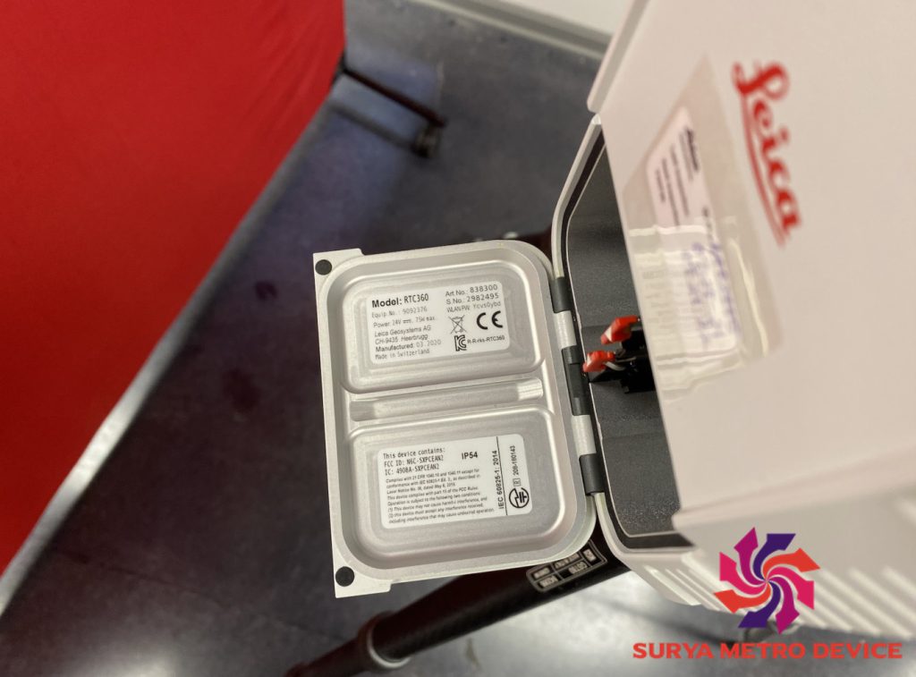 Leica RTC 360 Long Range Scanner - Surya Metro Device