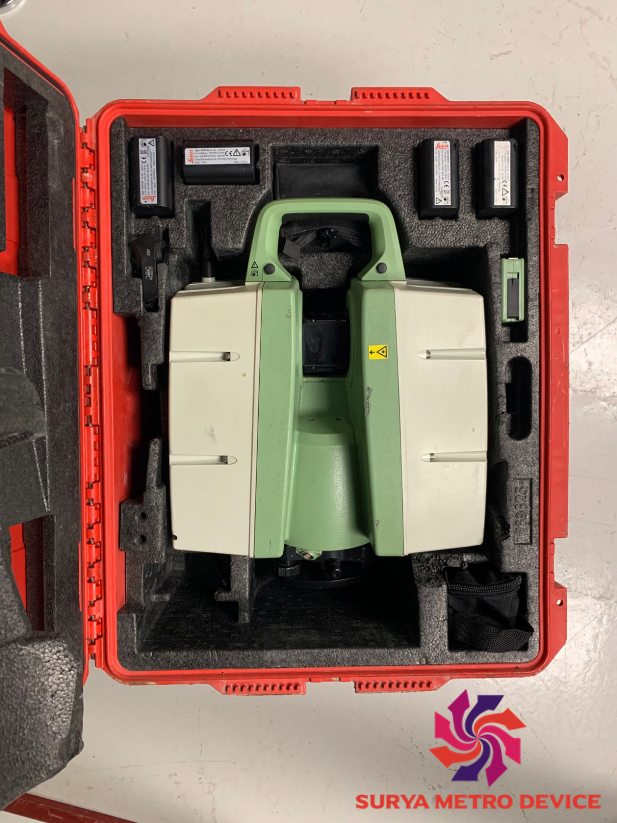 Leica ScanStation C10 Laser Scanner - Surya Metro Device