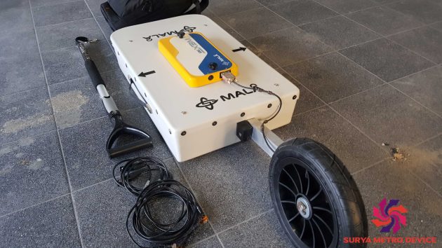 MALA X3M RAMAC 500MHZ GPR - Surya Metro Device