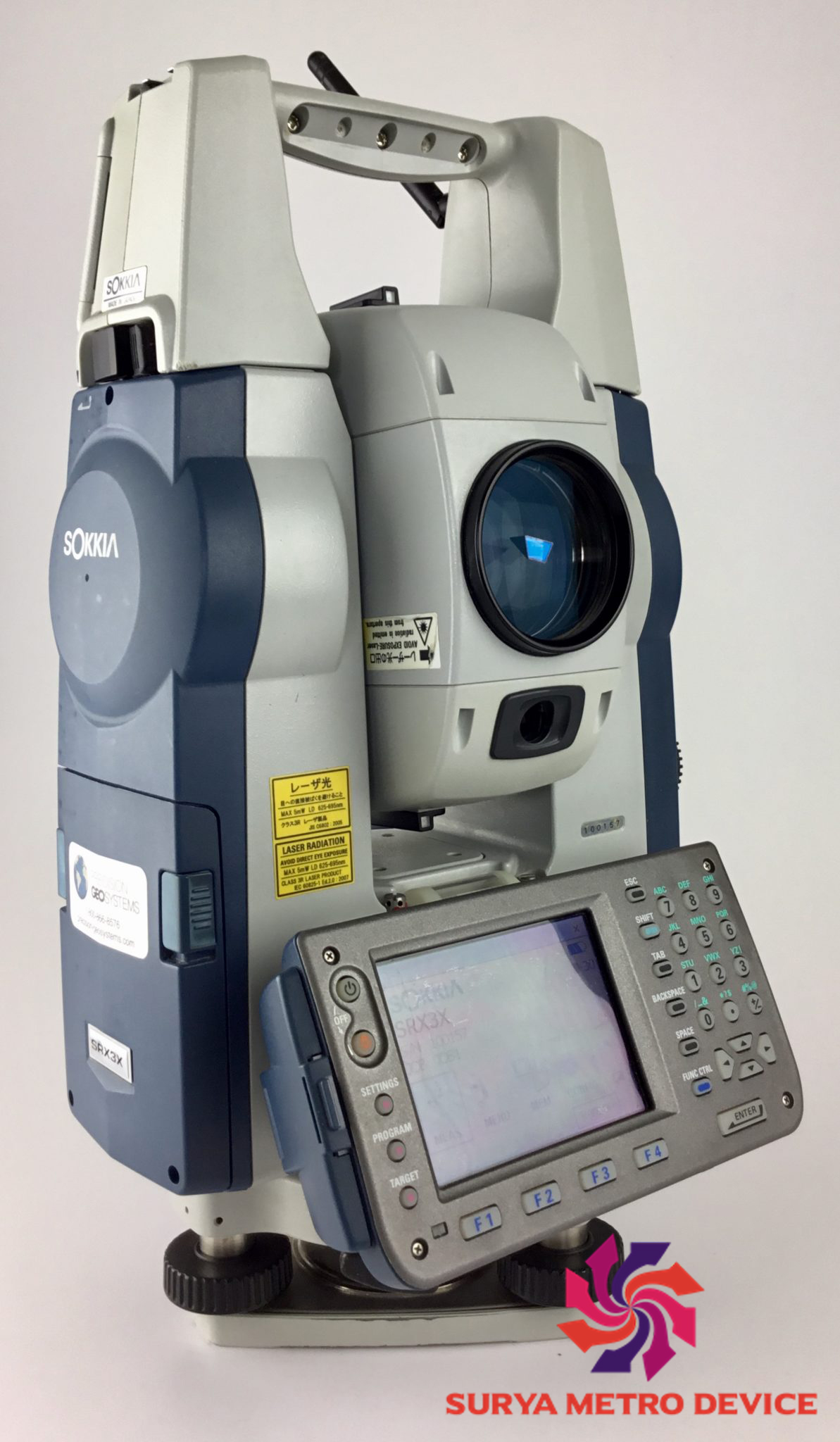 Sokkia SRX3X 3″ Reflectorless Robotic Total Station - Surya Metro Device
