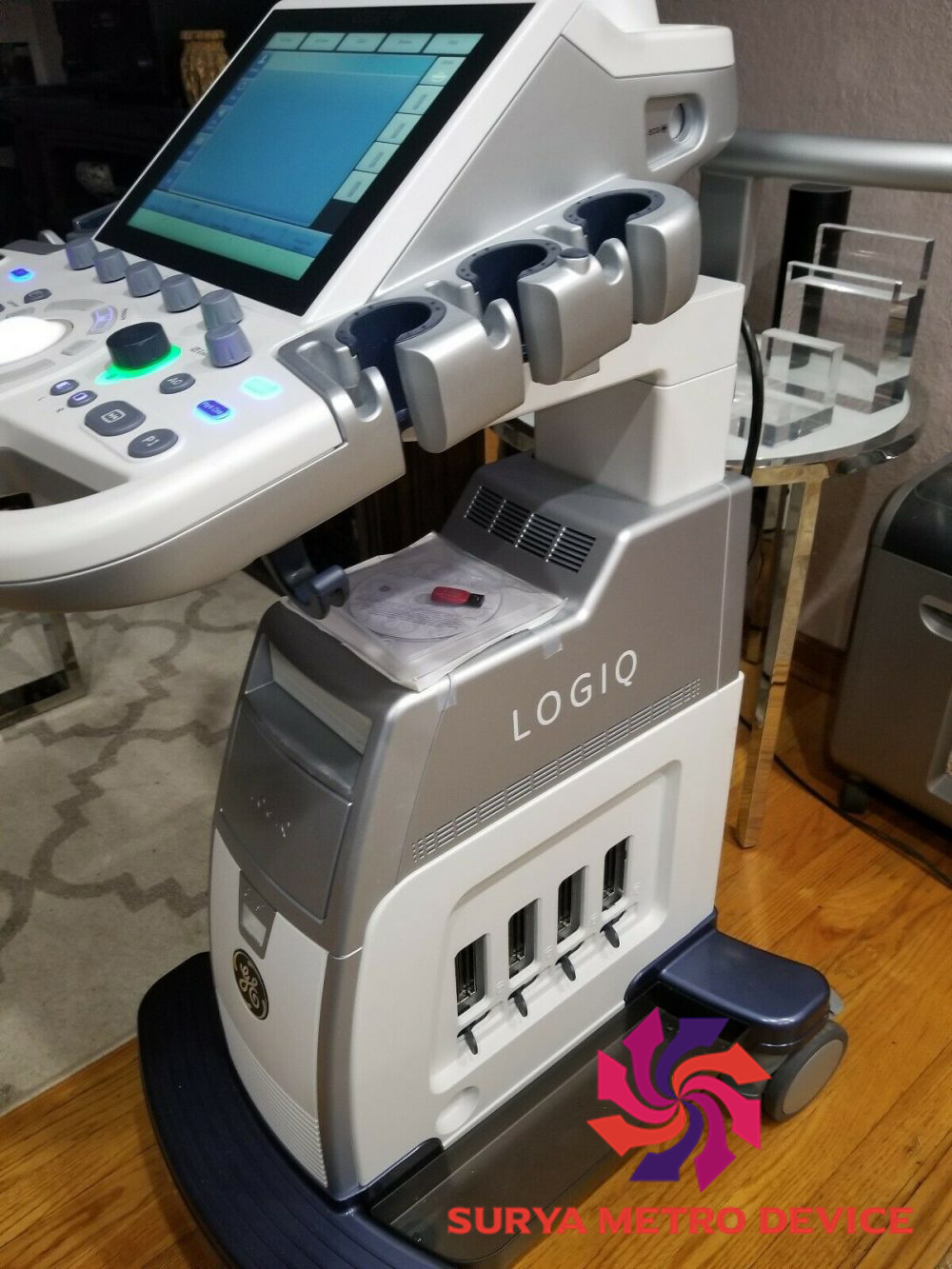 GE LOGIQ P9 ultrasound System - Surya Metro Device